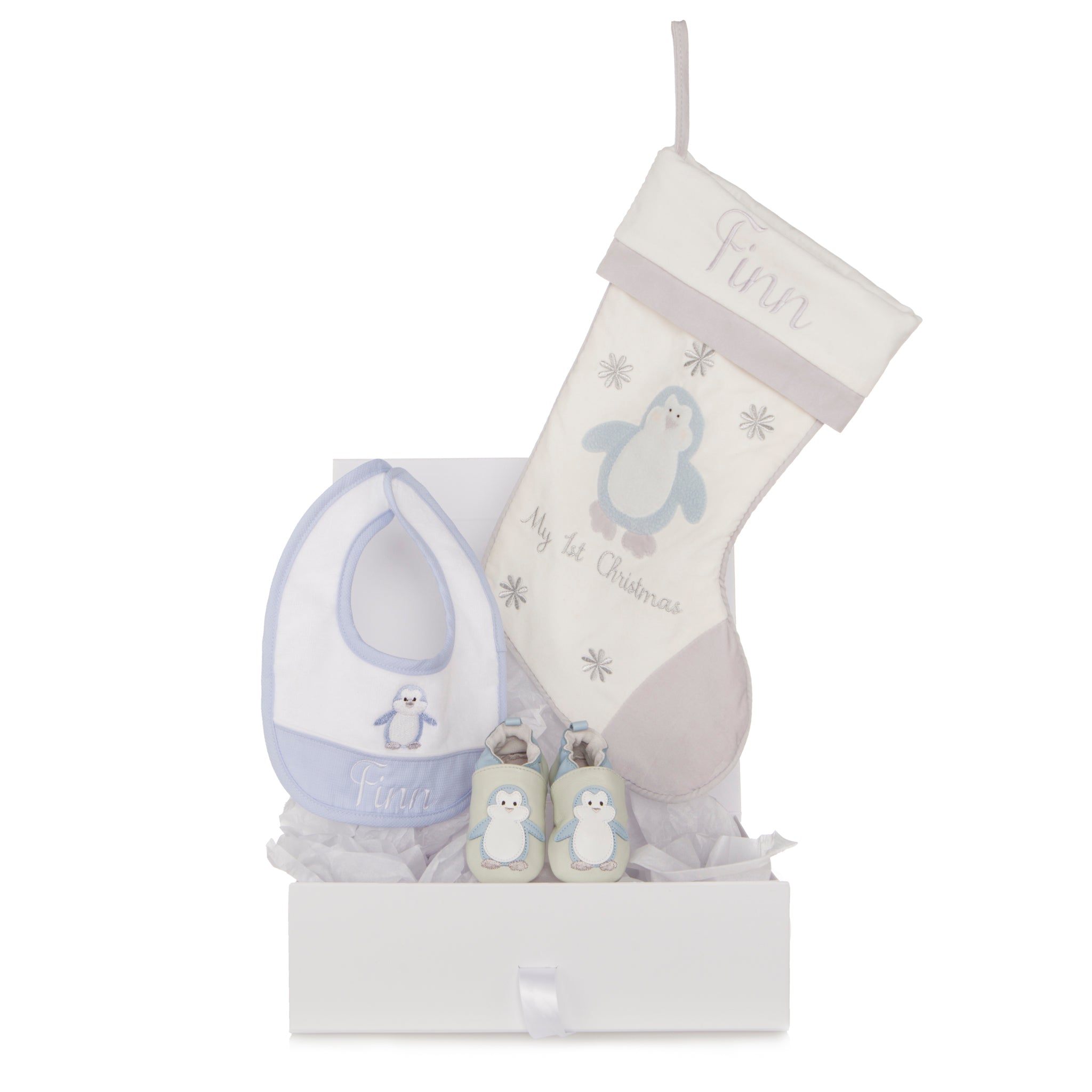 Baby's 1st Christmas Gift Box- Blue – Babygifts.ie